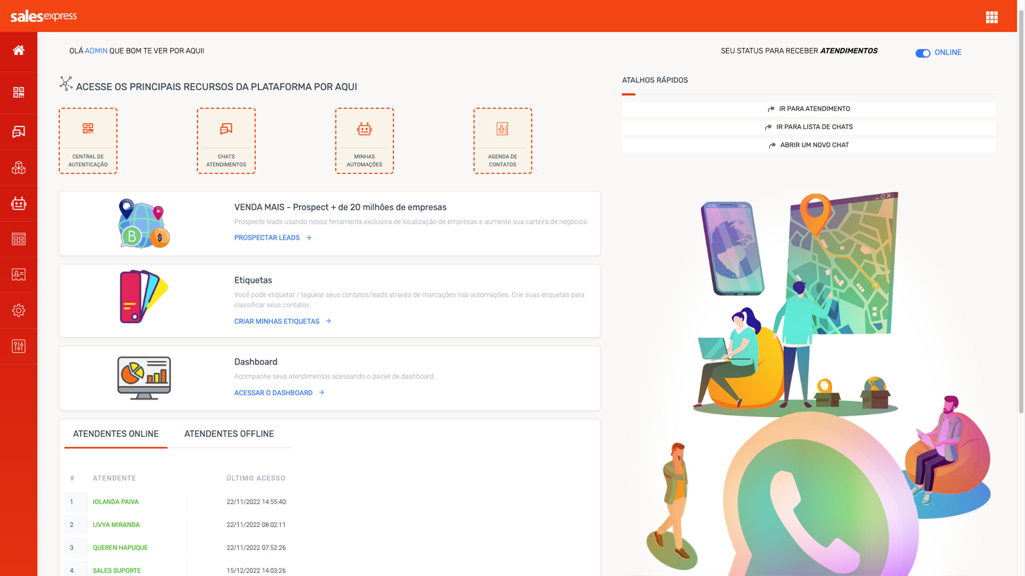Sales Express - CRM para WhatsApp